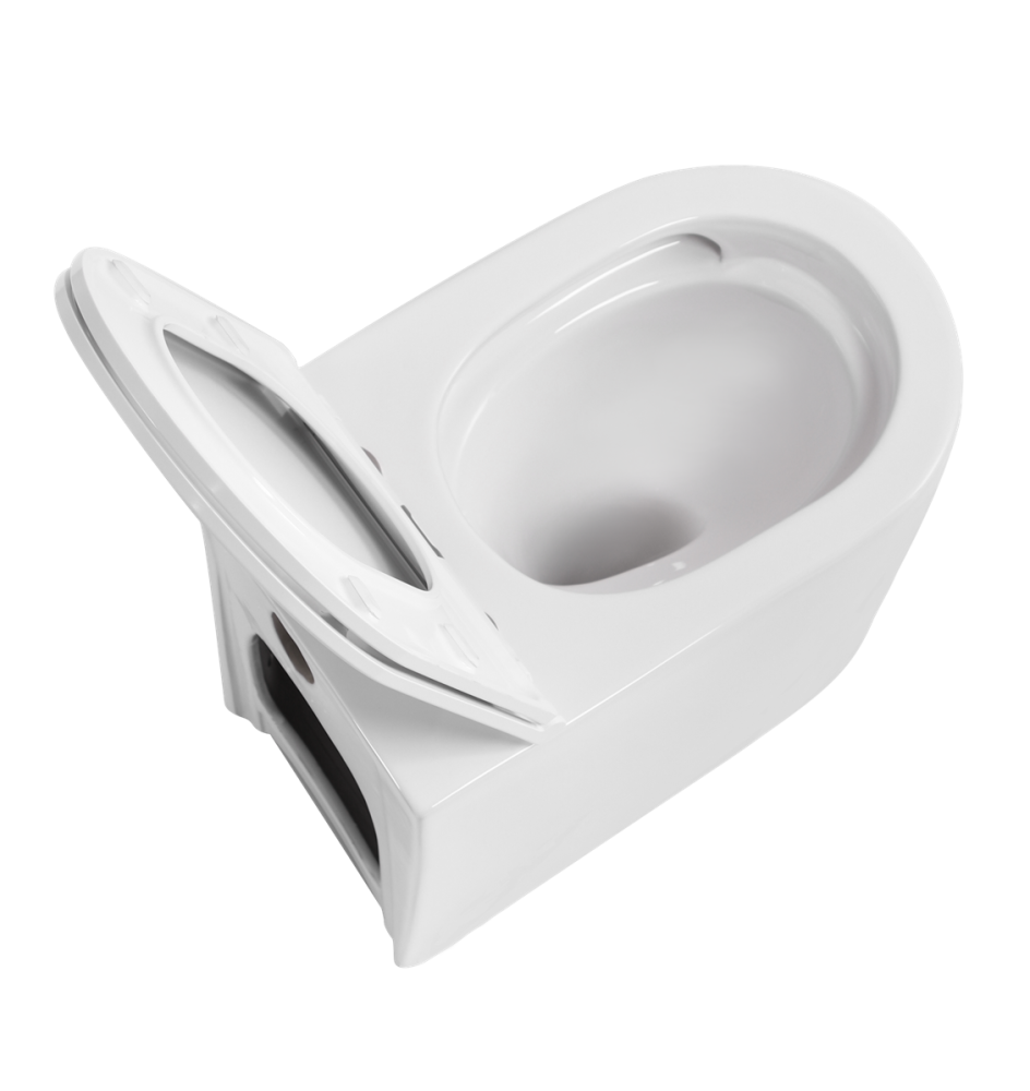 In-Wall Cistern Rimless Toilet |Danish Building Supplies