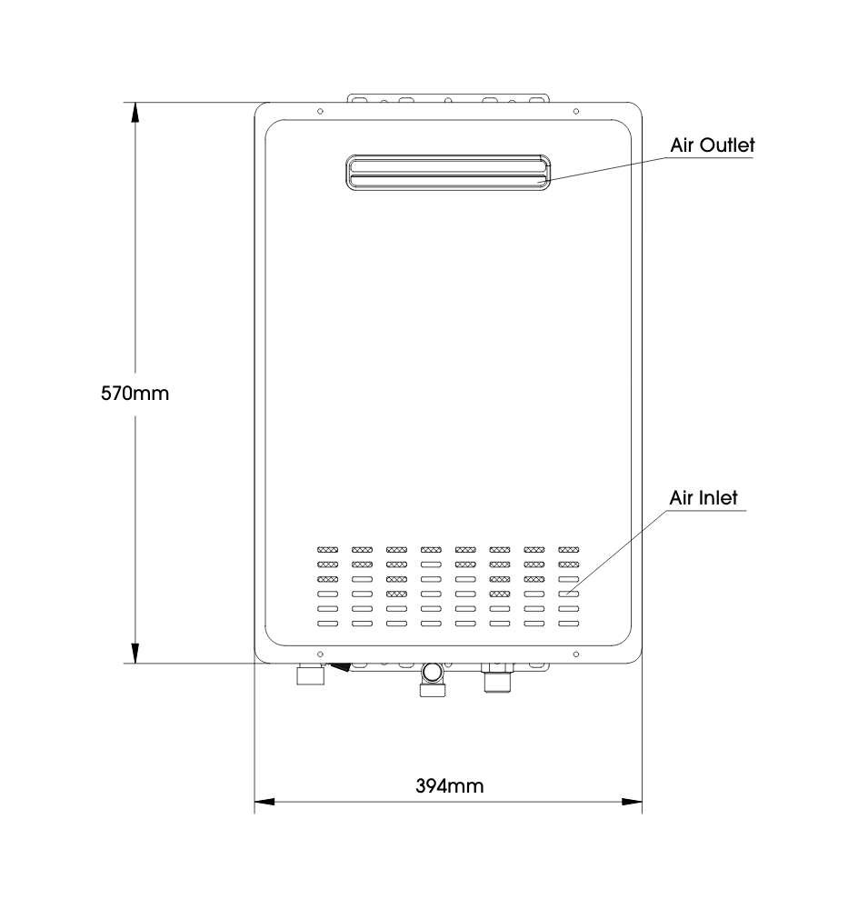 ONSEN 26L 60oC Hot Water System